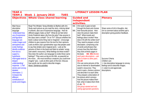 Year 4 Literacy and Maths Planning | Teaching Resources