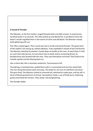 AQA Step Up to English: Component 2 SCIENCE-FICTION Unit | Teaching ...