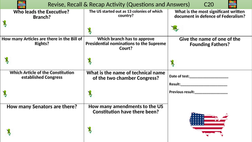 US Congress - Functions and Powers. US Gov and Politics | Teaching ...