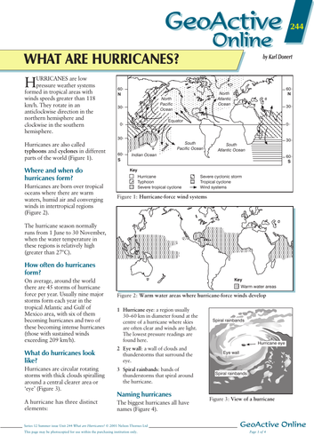 AQA GCSE Challenge of Natural Hazards Resources | Teaching Resources