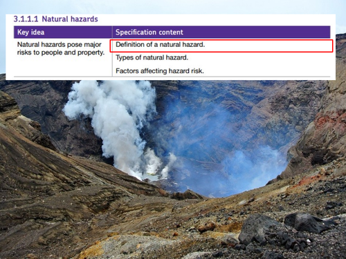 AQA GCSE Challenge of Natural Hazards Resources | Teaching Resources