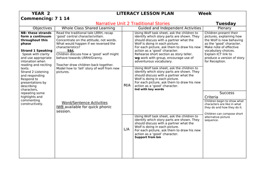 Year 2 Planning Literacy and Maths | Teaching Resources