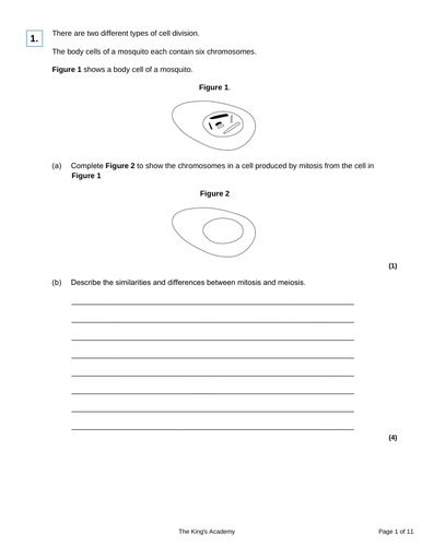 GCSE Reproduction and Inheritance Bundle | Teaching Resources
