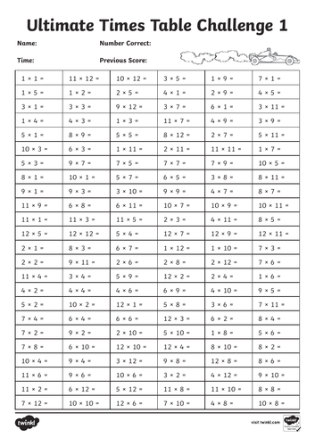 Times Tables/Multiplication Check | Teaching Resources Times Tables/Multiplication Check | Teaching Resources