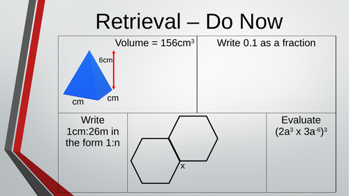 Edexcel GCSE Higher Unit 7 - Area & Volume | Teaching Resources