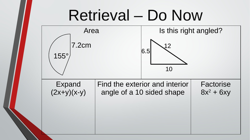 Edexcel GCSE Higher Unit 7 - Area & Volume | Teaching Resources