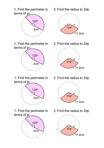 Edexcel GCSE Higher Unit 7 - Area & Volume | Teaching Resources
