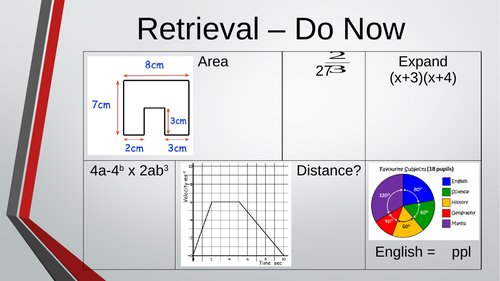 Edexcel GCSE Higher Unit 7 - Area & Volume | Teaching Resources