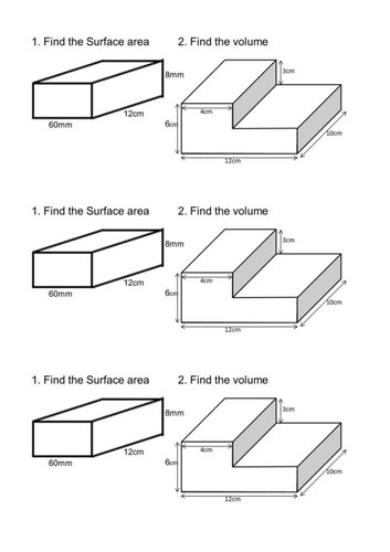 Edexcel GCSE Higher Unit 7 - Area & Volume | Teaching Resources