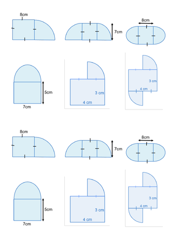 Edexcel GCSE Higher Unit 7 - Area & Volume | Teaching Resources