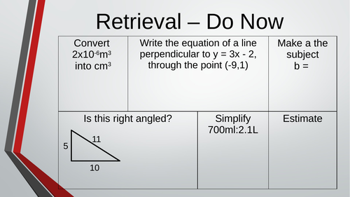 Edexcel GCSE Higher Unit 7 - Area & Volume | Teaching Resources