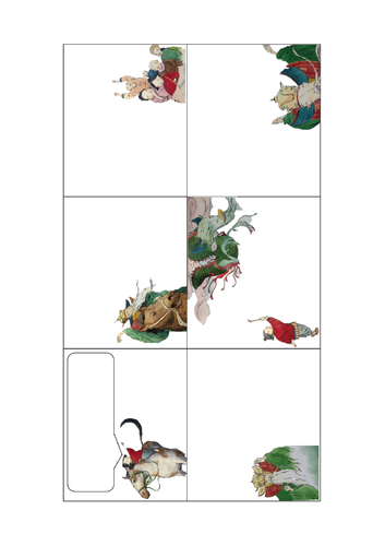 The Magic Paintbrush Comic Strip | Teaching Resources