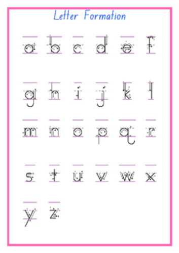 Occupational Therapy Handwriting Program | Teaching Resources