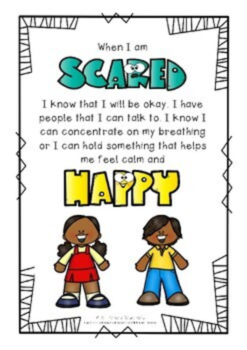 My Being Scared Social Narrative - Autism, Special Education, Emotions ...