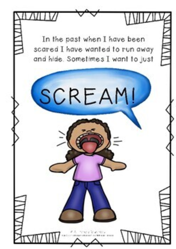 My Being Scared Social Narrative - Autism, Special Education, Emotions ...