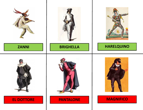 Commedia Dell'Arte SOW | Teaching Resources