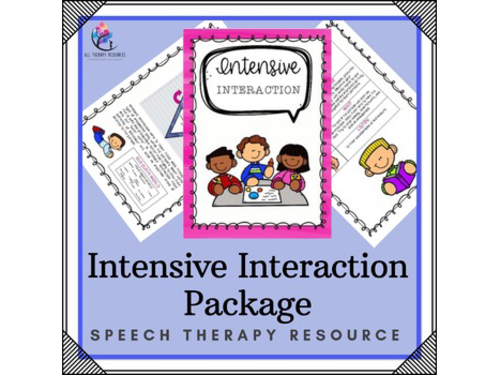 Intensive Interaction - Speech Therapy Language Resource (autism ...