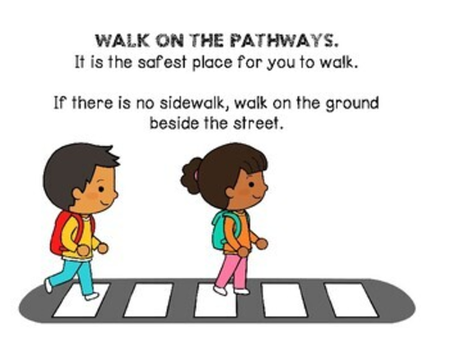 My Road Safety Awareness Narrative - Booklet Vocabulary Cards ...