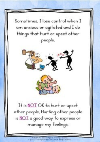 My Coping Skills Social Narrative - Learning to Cope Emotions Feelings ...