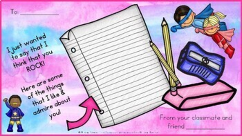 Student Compliment Journal - Pass it Forward - You are a Student ...