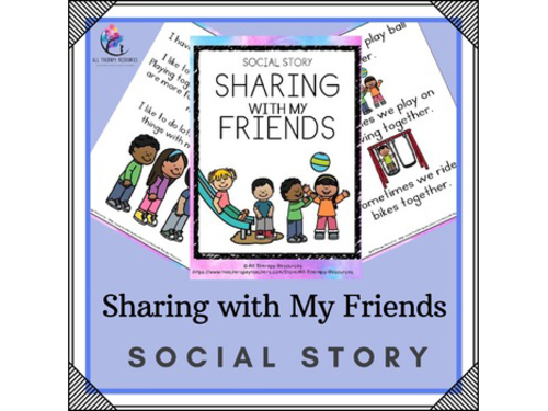 Sharing with my Friends - Social Narrative (sharing with others ...