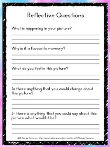 Favourite Memories Activity - Grief & Loss, death, lesson, trauma ...