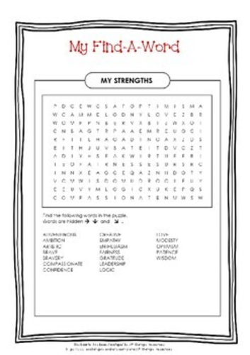 My Self-Esteem Booklet - Positive Counseling Lesson Plan | Teaching ...