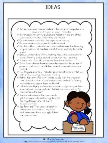 Move More - Ways to Move More in the Classroom - Occupational Therapy ...