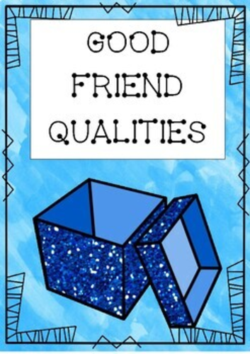 GOOD FRIENDS vs BAD FRIENDS Qualities | Counseling Mini Lesson Sorting ...