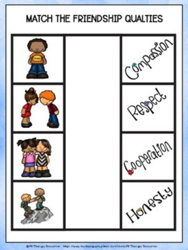 Friendship Qualities | Counseling Mini Lesson | Making Friends | Social ...