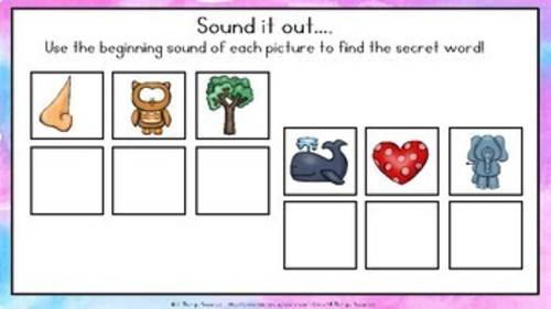 Sight Word Detective - 100 words - Beginning Sounds, Phonics, Letter ...