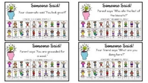 Someone Said! - Discussion & Reflection Cards - Empathy Lesson Social ...