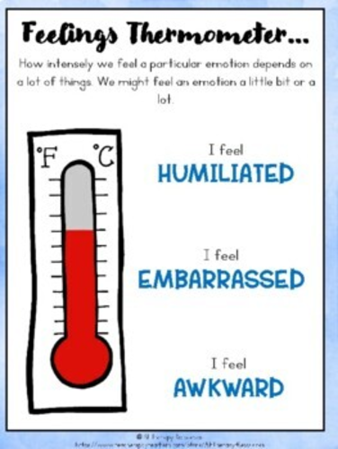 I feel Embarrassed Social Narrative - Autism Visuals SPED - Feelings ...