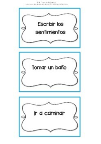 Spanish Version Helpful Vs Unhelpful Coping Skills Counseling Mini