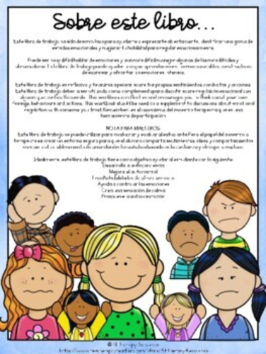 SPANISH VERSION - Emotional Regulation & Coping Skills Workbook Program ...