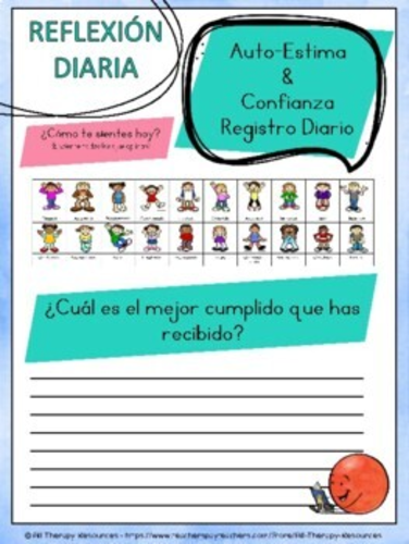 SPANISH VERSION - Self-Esteem & Confidence Daily Diary Prompts ...