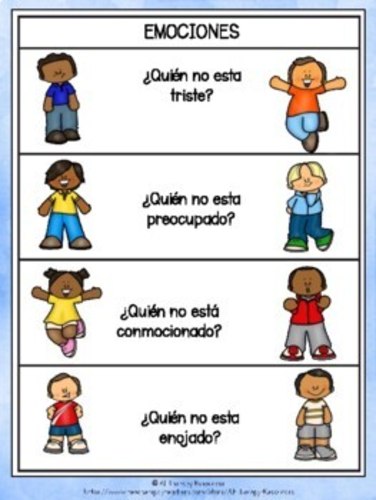 SPANISH VERSION : Self-Esteem and Feelings Workbook for Mini Learners ...