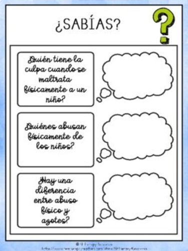 SPANISH - PHYSICAL ABUSE - Personal Safety, Child Abuse Protection ...