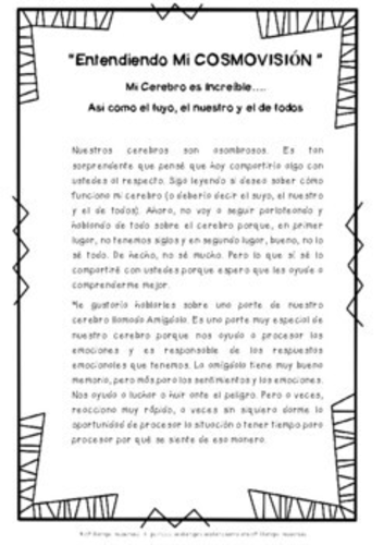 SPANISH VERSION - Understanding My Worldview - Trauma Neuroscience ...