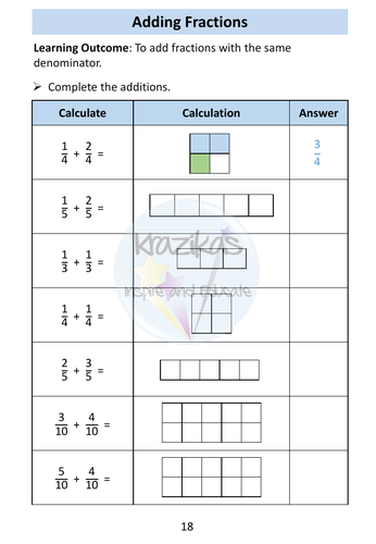 Fractions - PowerPoint Lesson and Workbook - Functional Skills Maths ...