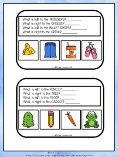 Prepositions & Spatial Concepts Task Cards - Speech Therapy NO PREP ...