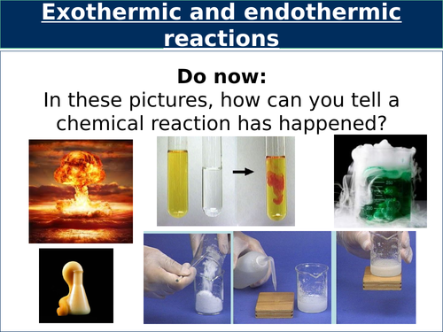 Chemical energetics (exothermic/endothermic) - CIE IGCSE Chemistry ...
