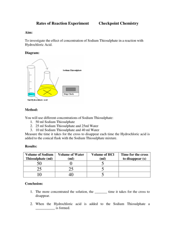 Chemical reactions (kinetics) - CIE IGCSE Chemistry Lesson PowerPoints ...
