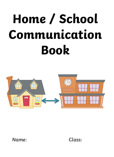 Home-School Communication Book | Teaching Resources
