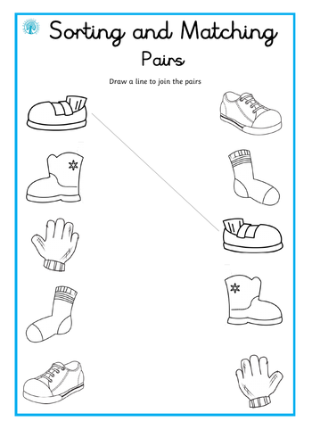 Sorting and Matching Worksheets | Teaching Resources