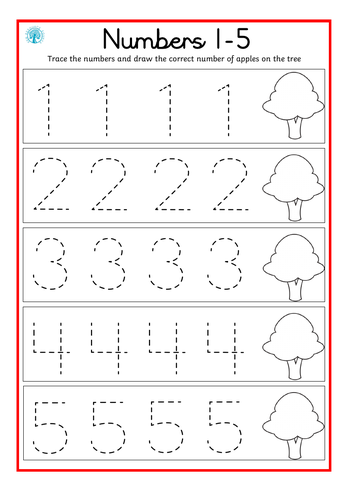 Writing Numbers 1-10 | Teaching Resources