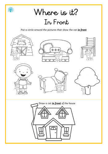 Positional Language Worksheets | Teaching Resources Positional Language Worksheets | Teaching Resources