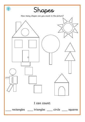 Identify and Count 2D Shapes | Teaching Resources