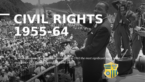 Civil Rights 1955-64 - GCSE/A Level/IB Essay Writing Assessment ...