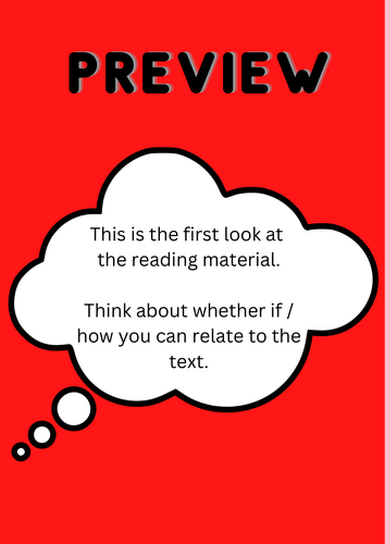 Reading strategy posters | Teaching Resources